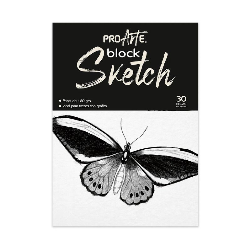 Block Para Sketch 160 grs 30 Hojas - Proart - BUALE