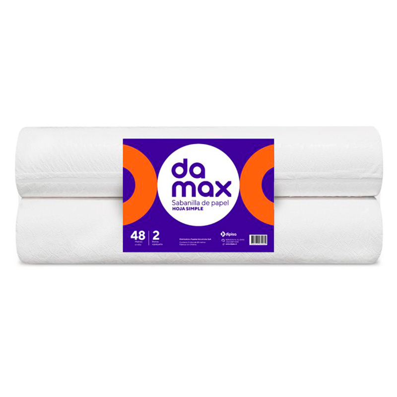 Sabanilla Hoja Simple Paquete 2 unid. 48 mts. - Damax | BUALE