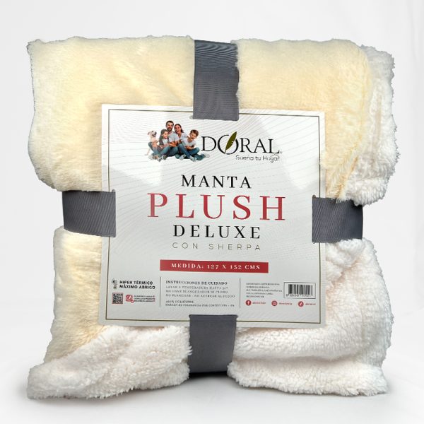 Manta Plush Sherpa / Crudo - Doral | BUALE